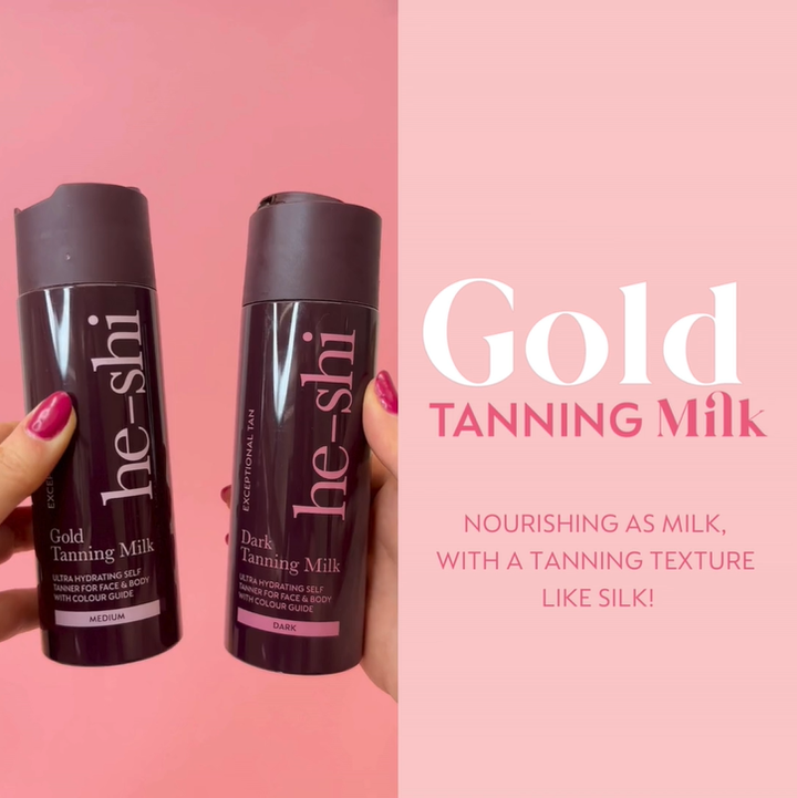 Gold Tanning Milk | Medium Milk Tan | He-Shi – he-shi